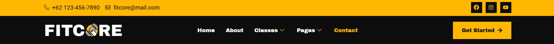 Fitcore - Gym & Fitness Center Elementor Template Kit by sparklethings